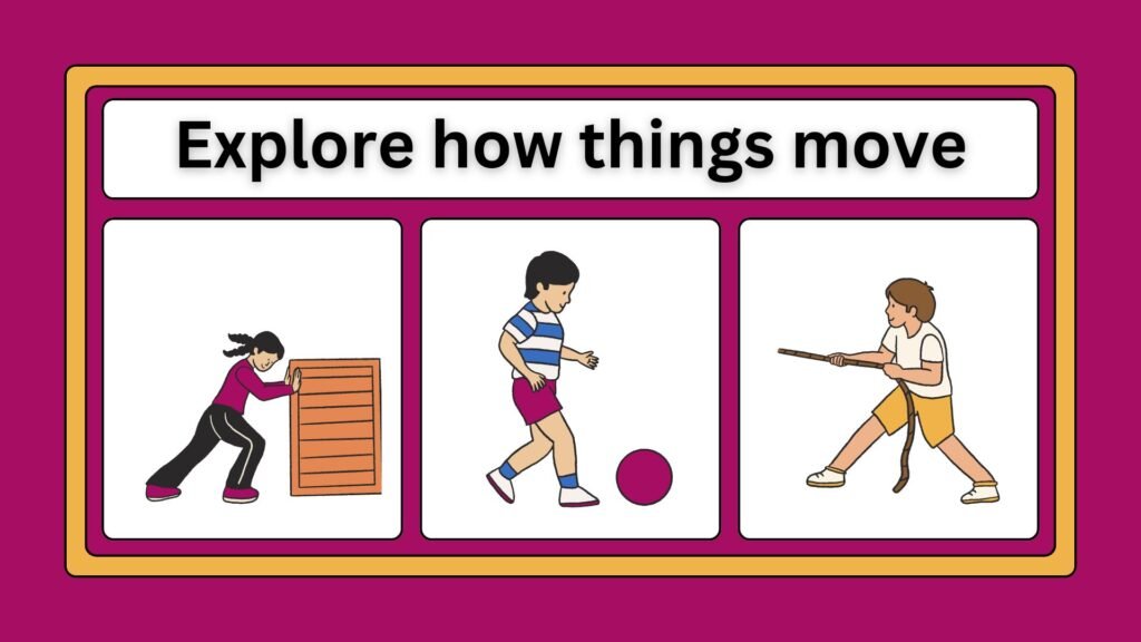 Explore How Things Move Worksheet Learn With Ashaz